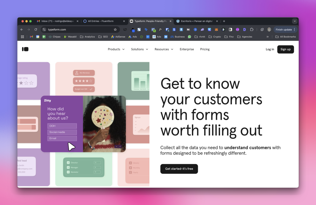 ¿Para qué sirve Typeform?